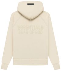Buy Fear of God Essentials Full Zip Hoodie 'Egg Shell' - 785SU222030K ...