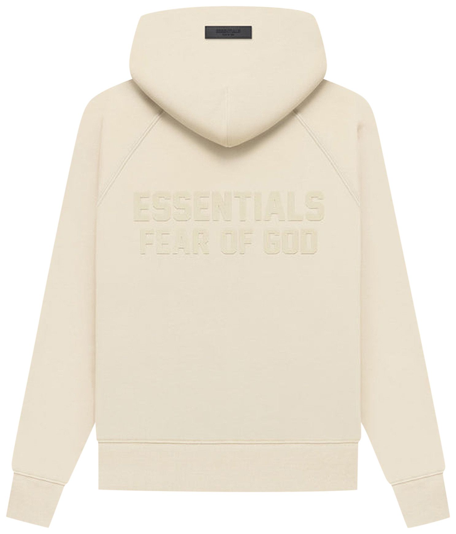 Buy Fear of God Essentials Full Zip Hoodie 'Egg Shell' - 785SU222030K ...