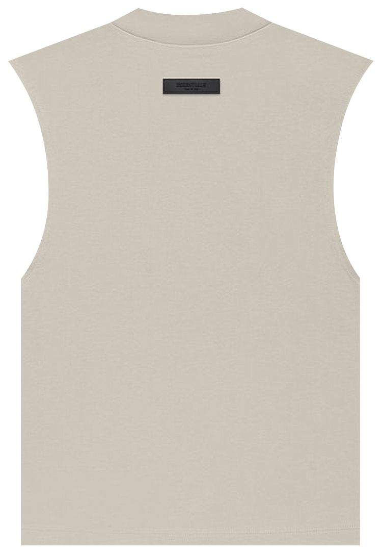 Buy Fear of God Essentials Muscle Tee 'Smoke' - 785SU221001K | GOAT