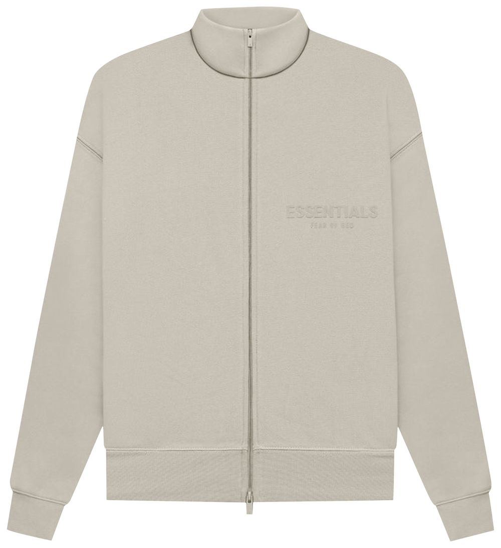 Buy Fear of God Essentials Full Zip Jacket 'Smoke' - 192SU225071FW | GOAT