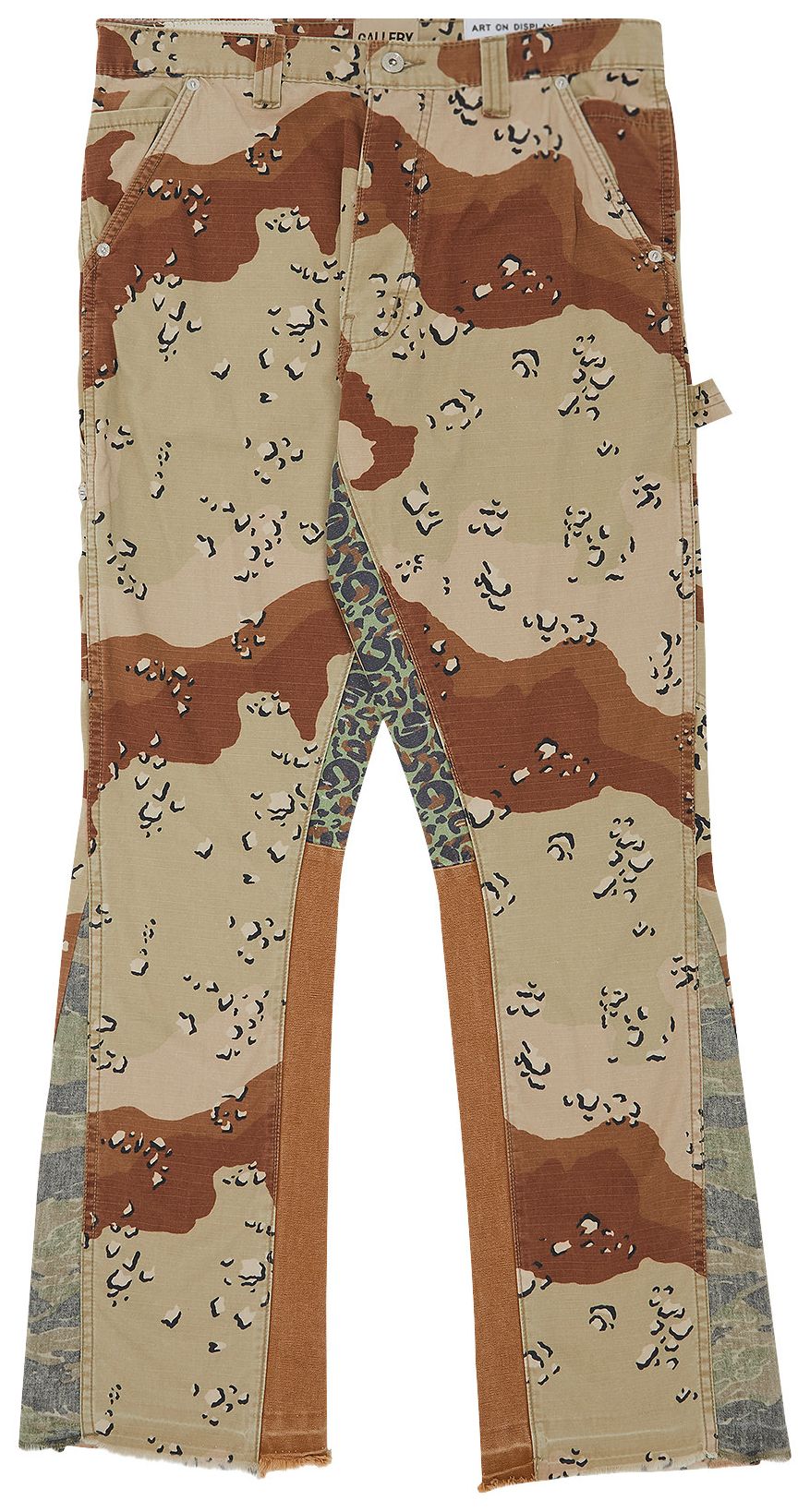 Buy Gallery Dept. Camo La Flare Pants 'Chocolate Chip' - LA 5365 F CHOC ...