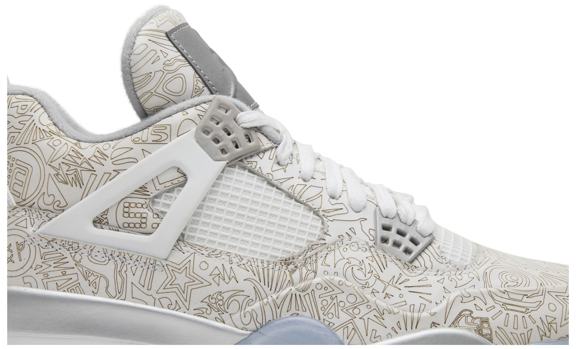 Buy Air Jordan 4 Retro '30th Anniversary Laser' - 705333 105 | GOAT