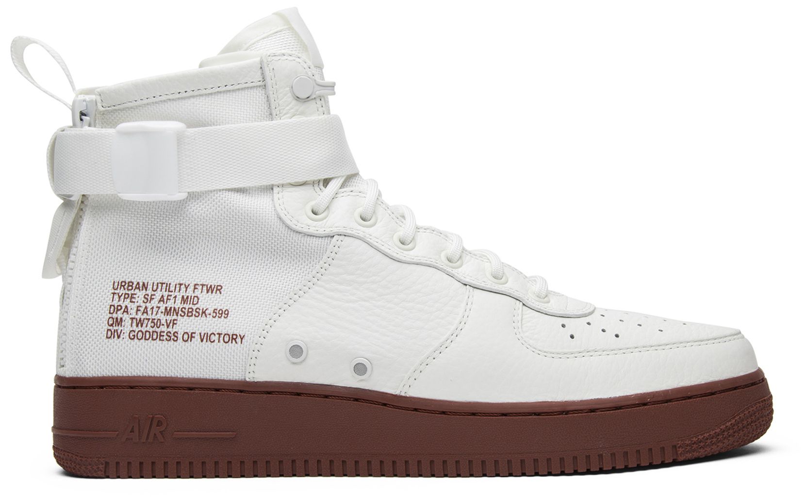 Buy Nike SF Air Force 1 Mid 'Red Ivory' - 917753 100 | GOAT