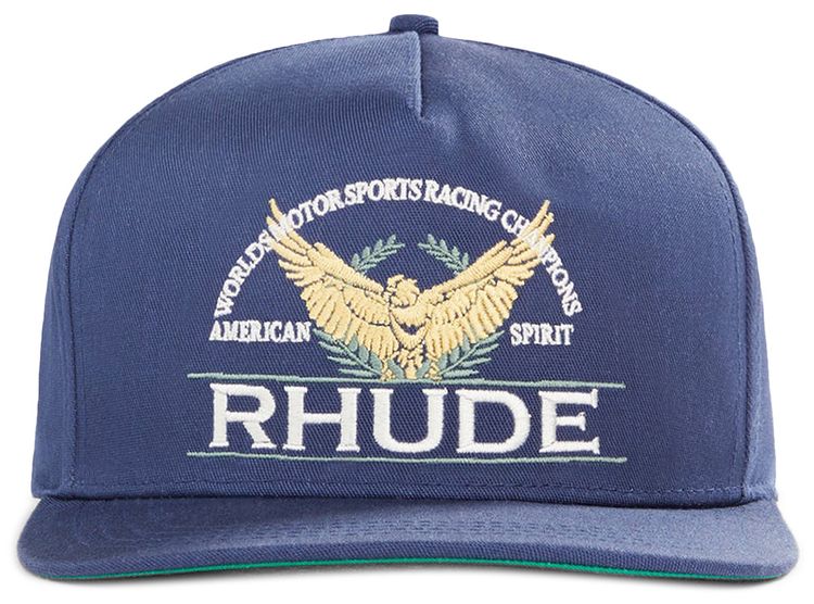 Buy Rhude American Spirit Hat 'Navy' - FW22HA02606302 | GOAT