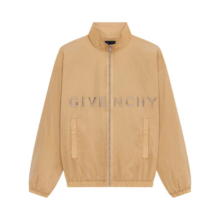 Buy Givenchy Garment Dye Tracksuit 4G Embroidery 'Beige Camel ...
