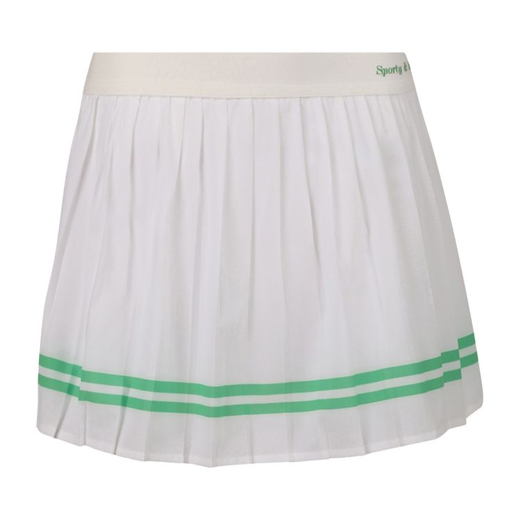 Buy Sporty & Rich Pleated Tennis Skirt 'Kelly/White' - SK521KE KELL | GOAT