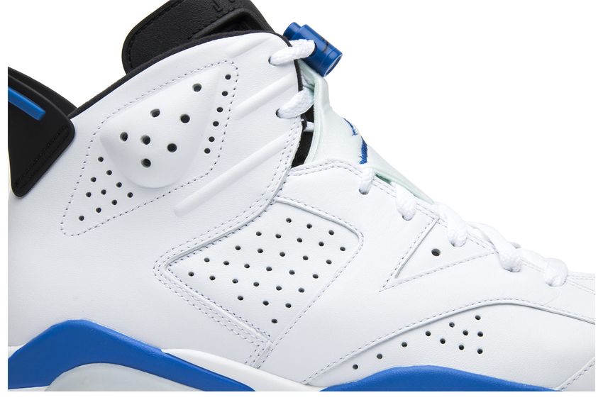 Buy Air Jordan 6 Retro 'Sport Blue' 2014 - 384664 107 | GOAT