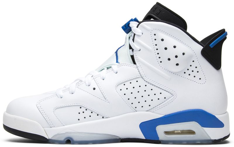 Buy Air Jordan 6 Retro 'Sport Blue' 2014 - 384664 107 | GOAT