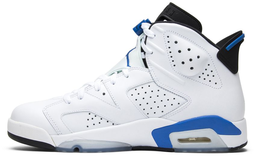 Buy Air Jordan 6 Retro 'Sport Blue' 2014 - 384664 107 | GOAT