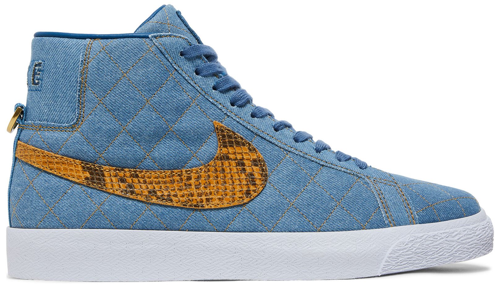 Buy Supreme x Nike Zoom Blazer Mid QS SB 'Denim' - DX8421 400 | GOAT