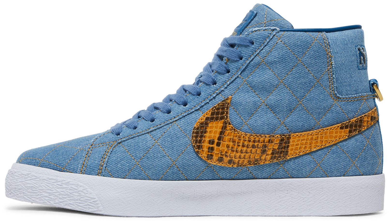 Buy Supreme x Nike Zoom Blazer Mid QS SB 'Denim' - DX8421 400 | GOAT
