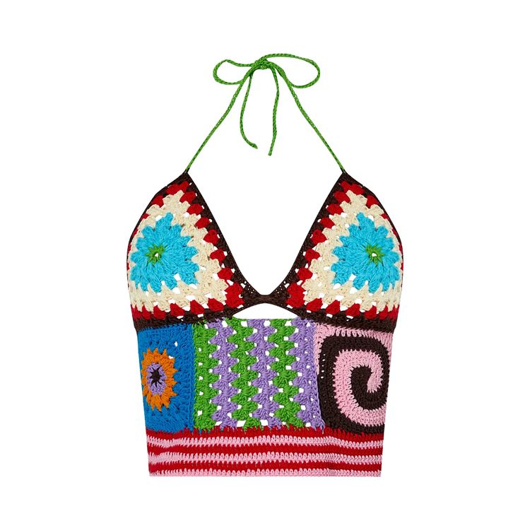 Buy Andersson Bell Moana Bikini Top Multicolor Atb735w Mult Goat