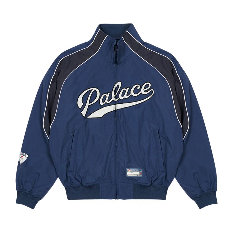 Buy Palace Sport Mit Script Jacket 'Navy' - P23JK039 | GOAT