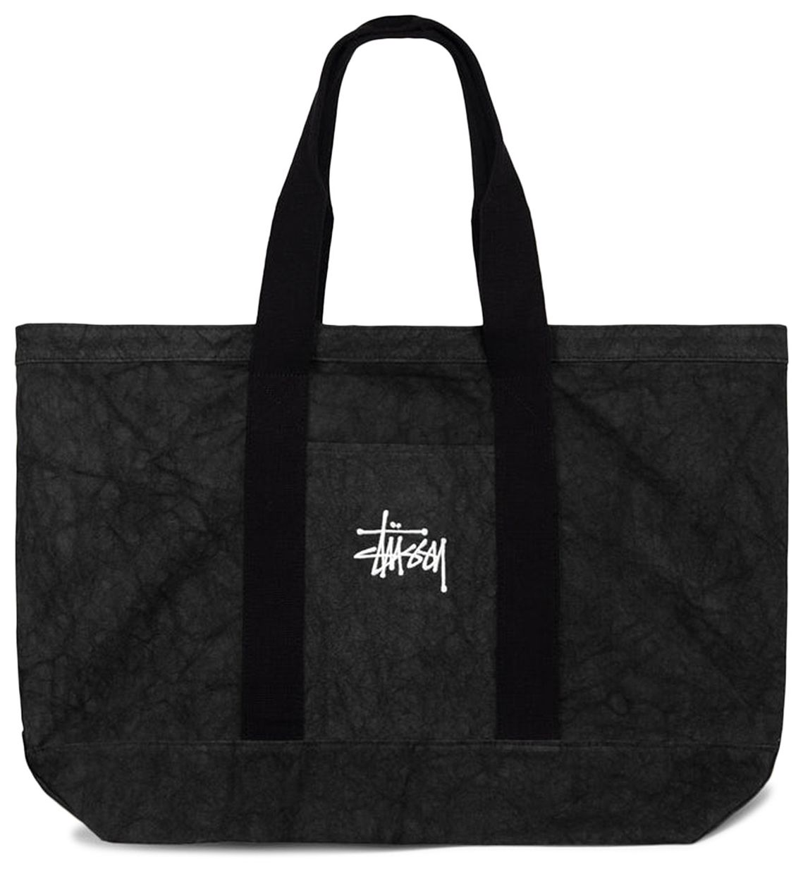 Buy Stussy Canvas Extra Large Tote Bag 'Washed Black' - 134253 WASH | GOAT