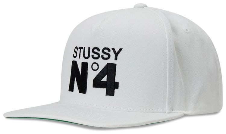 Buy Stussy No. 4 Point Crown Cap 'White' - 1311064 WHIT | GOAT