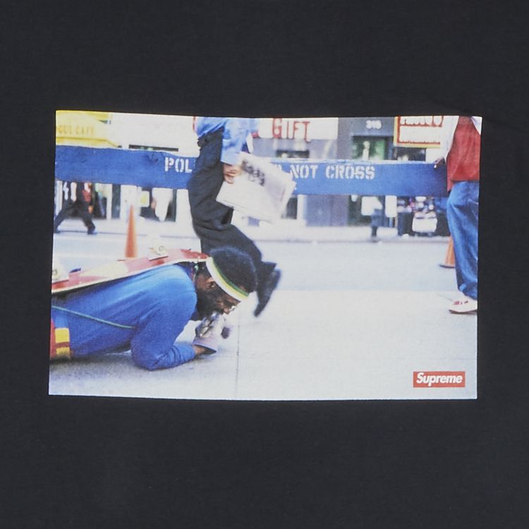 Buy Supreme x Pope.L Training Crawl Tee 'Black' - FW22T70 BLACK | GOAT