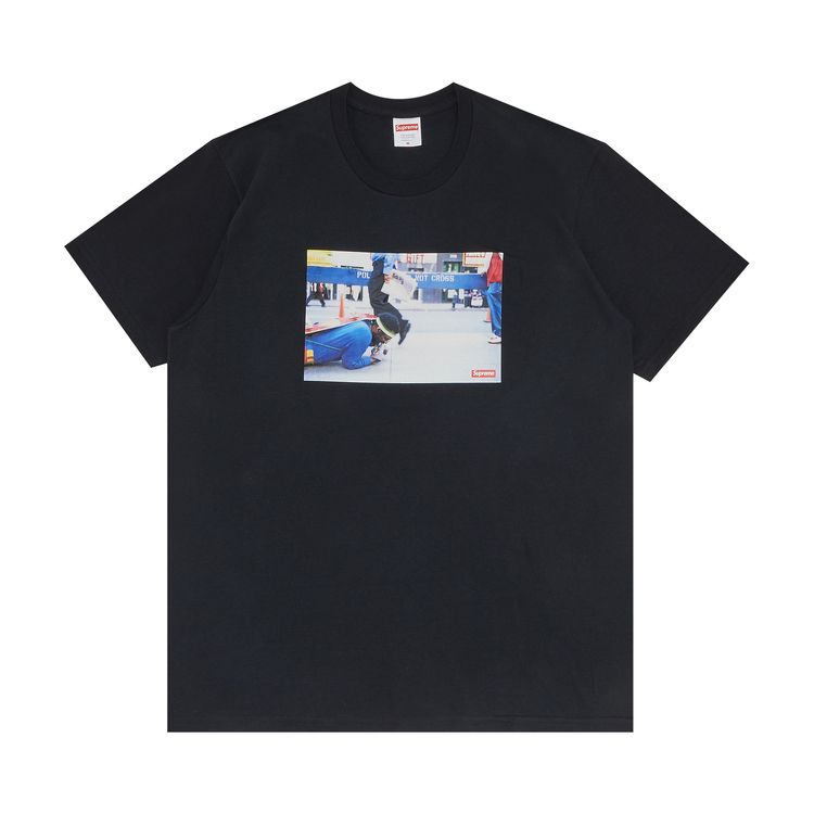 Buy Supreme x Pope.L Training Crawl Tee 'Black' - FW22T70 BLACK | GOAT