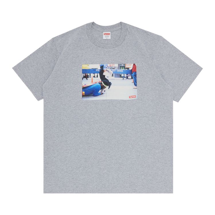 Buy Supreme x Pope.L Training Crawl Tee 'Heather Grey' - FW22T70 ...