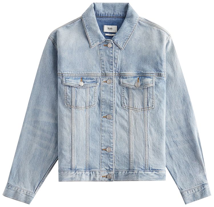 Buy Kith Women Emerson Trucker Jacket 'Hayden Light Wash' - KHW010056 ...