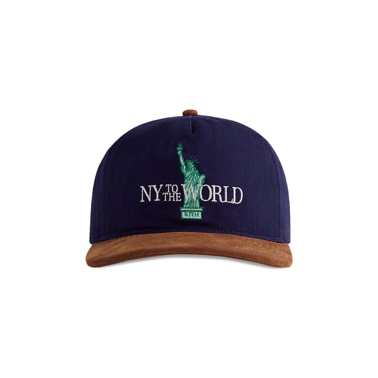 Buy Kith NY To The World Cap 'Nocturnal' - KHM050185 413 | GOAT