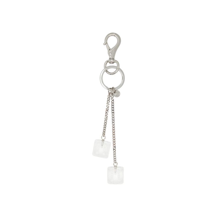 Buy MM6 Maison Margiela Key Ring 'Palladium/White' - SM7UA0008 SV0142 ...