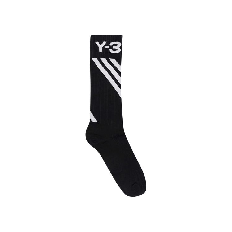 Buy Y-3 Stripe Socks 'Black' - HG8442 | GOAT