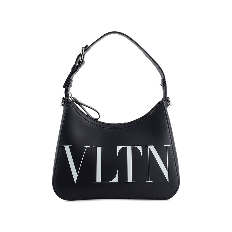 Buy Valentino Logo Hobo Bag 'Black' - 1Y2B0B62WJW 0NO | GOAT UK