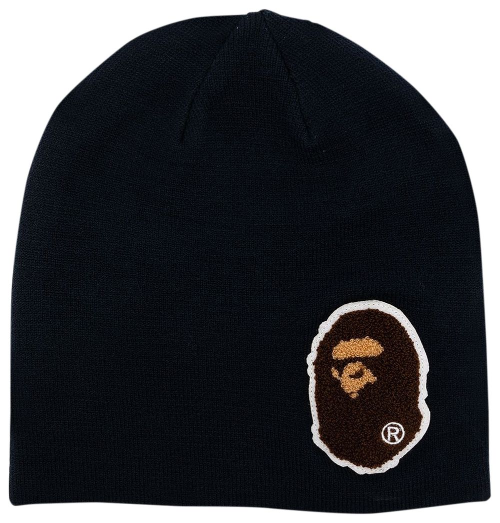 Buy BAPE Big Ape Head Knit Beanie 'Black' - 1I30 181 023 BLACK | GOAT