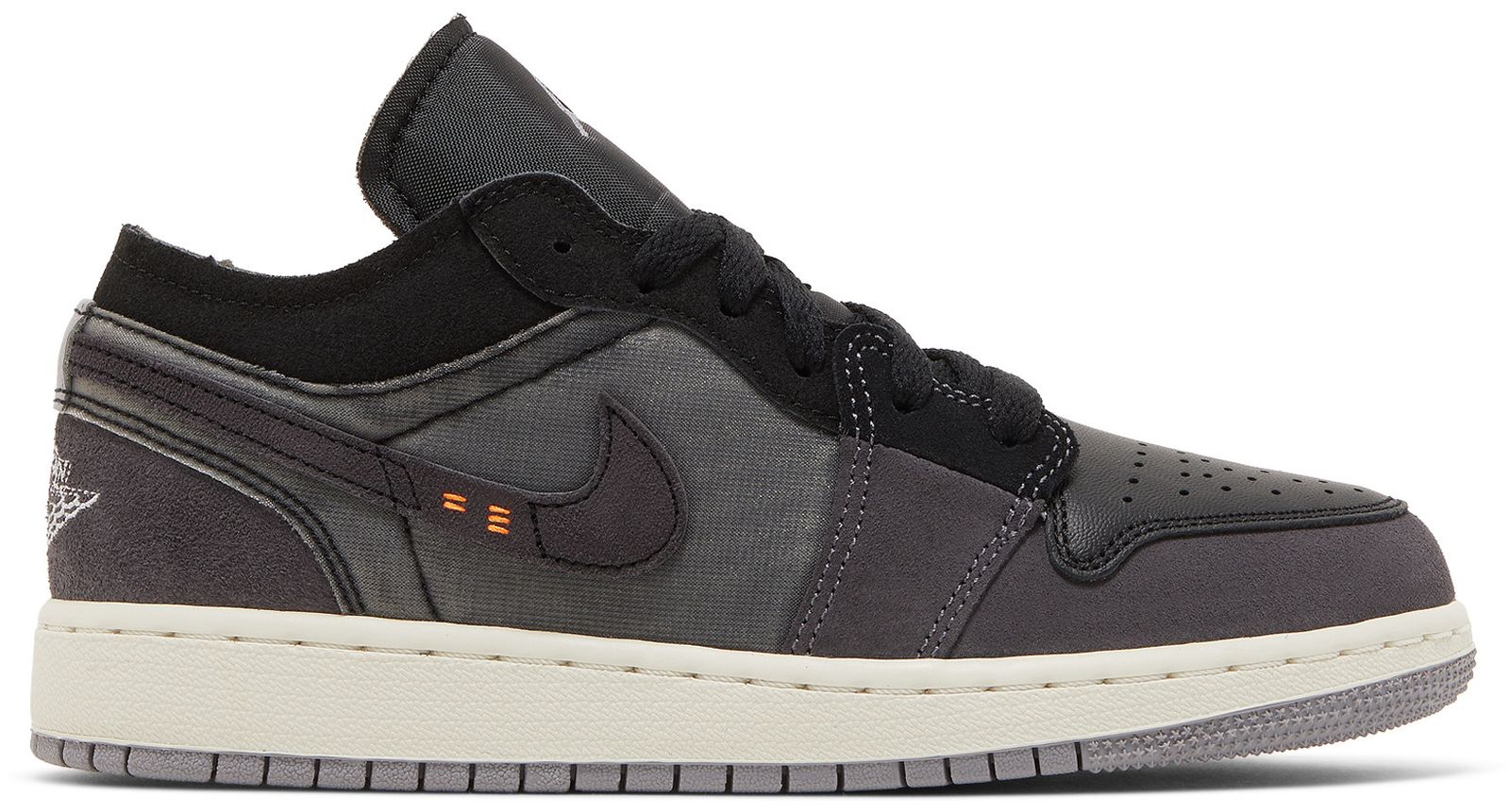Buy Air Jordan 1 Low SE Craft GS 'Inside Out - Black' - DV0478 001 | GOAT