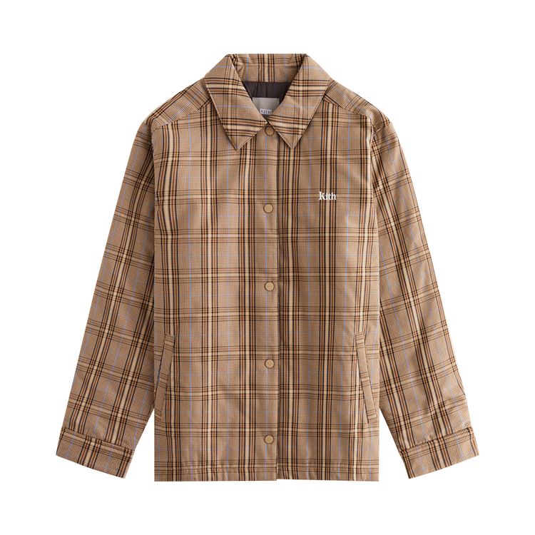 Buy Kith Women Kieran Plaid Coaches Jacket 'Loft' - KHW010037 209 | GOAT UK