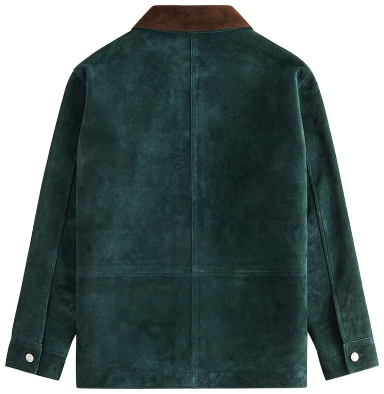 Buy Kith Women Ethan Suede Chore Coat 'Stadium' - KHW010042 302 | GOAT