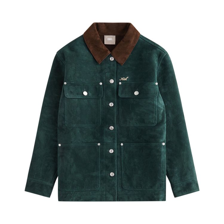 Achetez des Kith Women Ethan Suede Chore Coat 'Stadium' - KHW010042 302 ...
