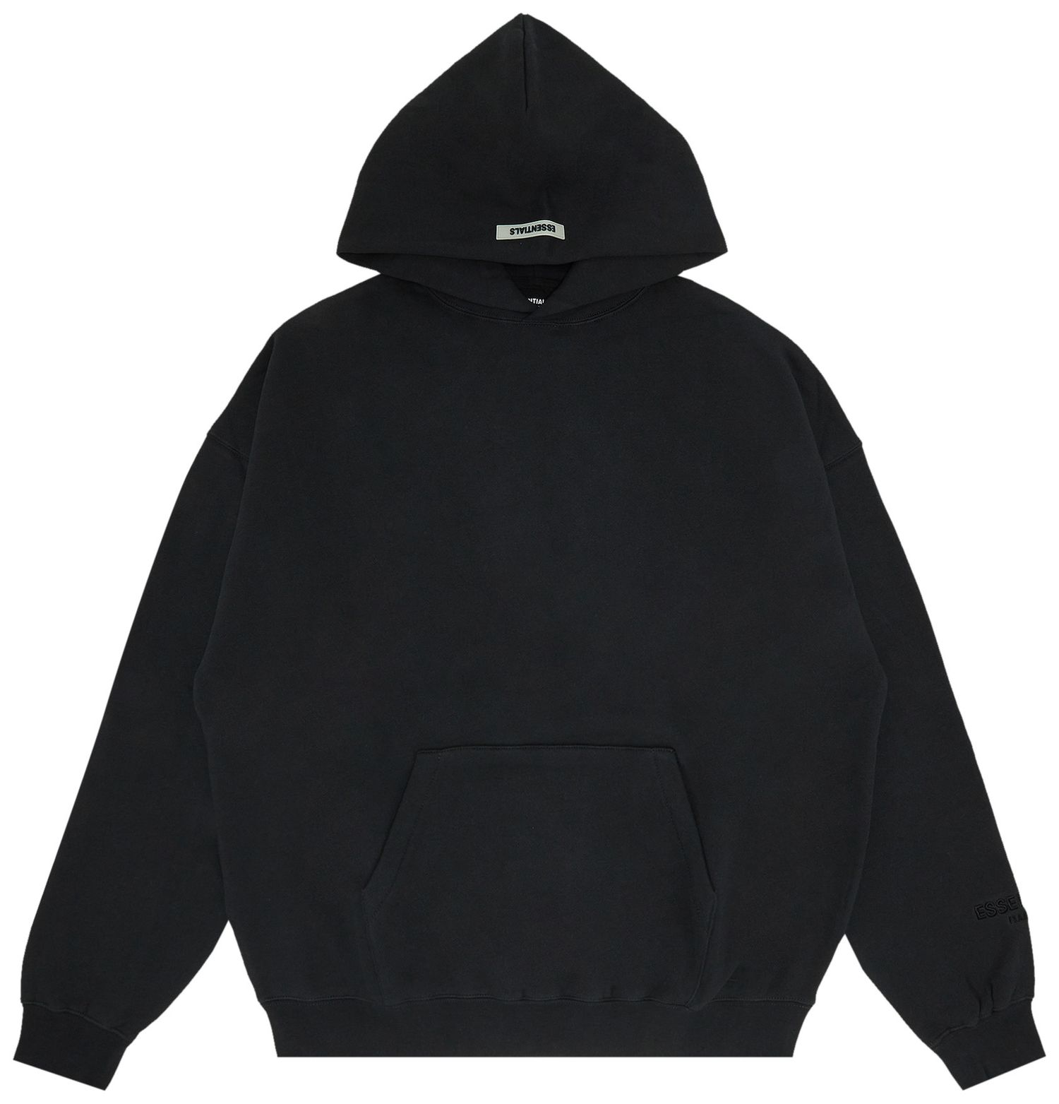 Buy Fear of God Essentials 3M Logo Pullover Hoodie 'Black' - 0192 25050 ...
