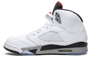 Buy Air Jordan 5 Retro 'White Cement' - 136027 104 | GOAT