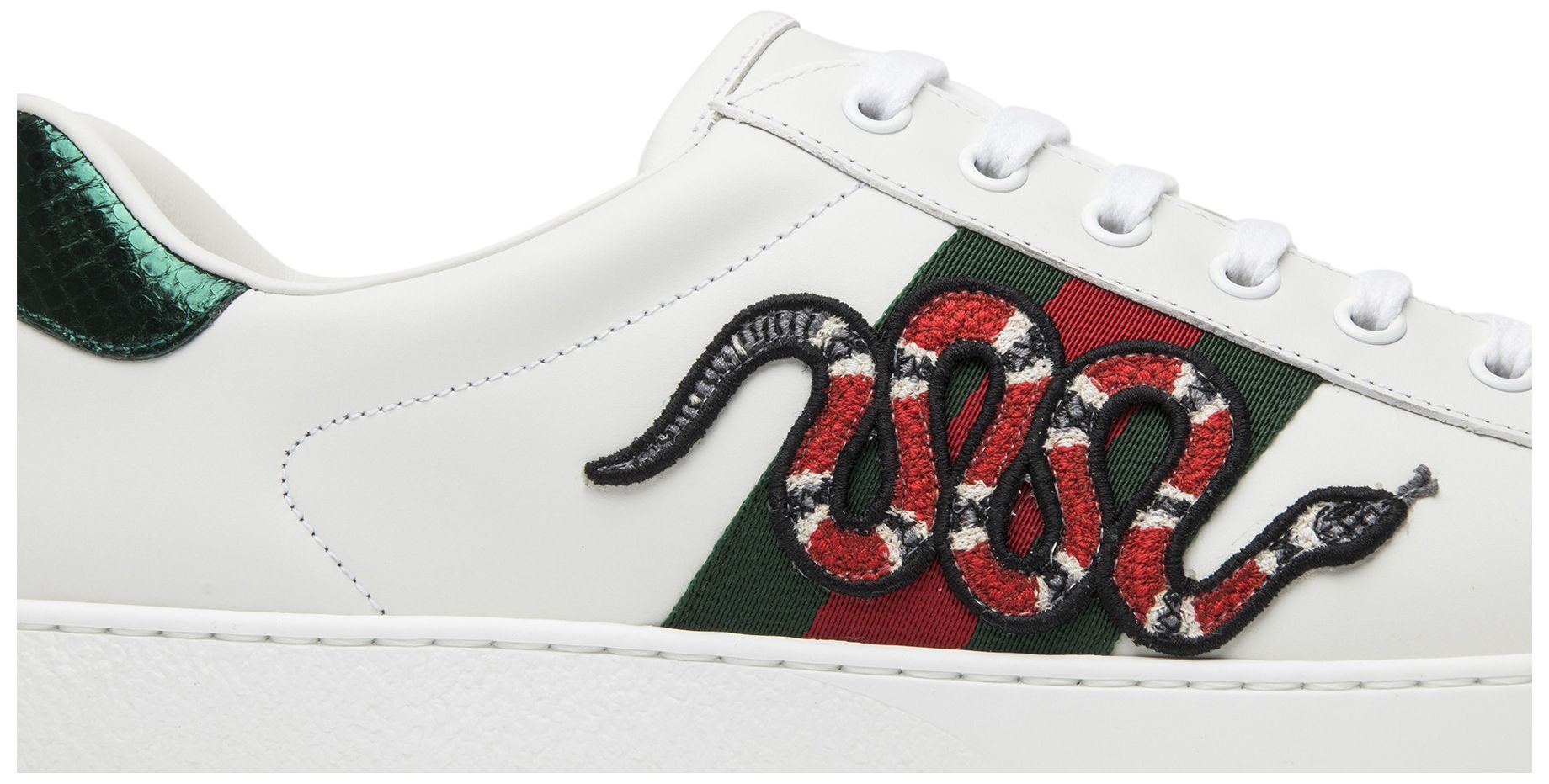 Buy Gucci Ace Embroidered 'Snake' - 456230 A38G0 9064 | GOAT
