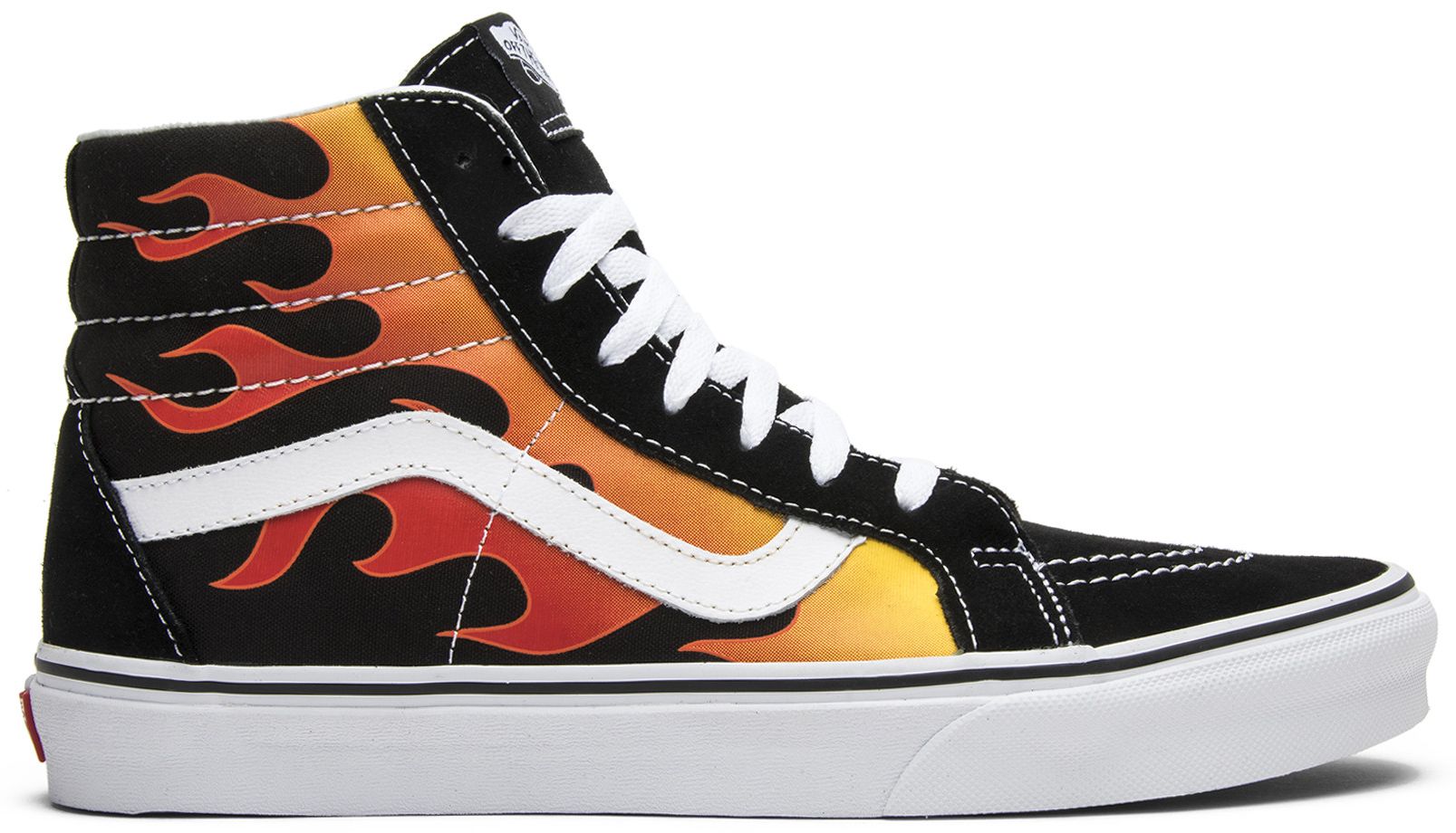 Buy Vans Sk8-Hi Reissue 'Flames' - VN0A2XSBPHN | GOAT