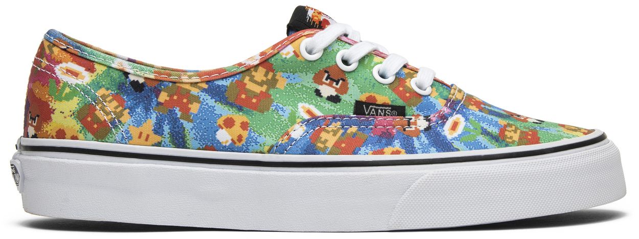 Buy Vans Nintendo x Authentic 'Super Mario Bros' - VN0004MLJPA | GOAT