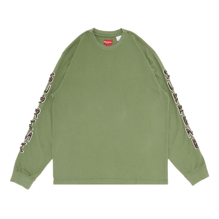 Buy Supreme Cut Out Long-Sleeve Top 'Olive' - FW22KN50 OLIVE | GOAT