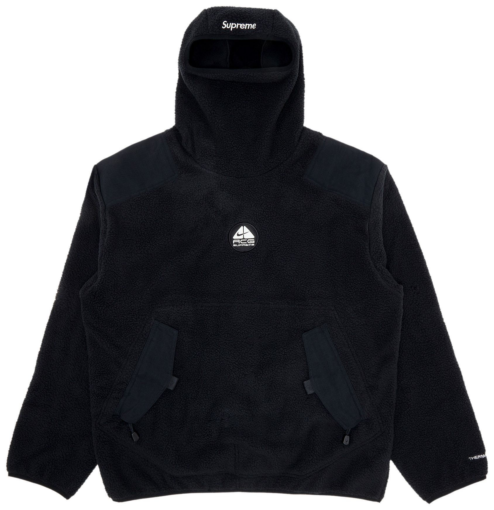 Buy Supreme x Nike ACG Fleece Pullover 'Black' - FW22J19 BLACK | GOAT