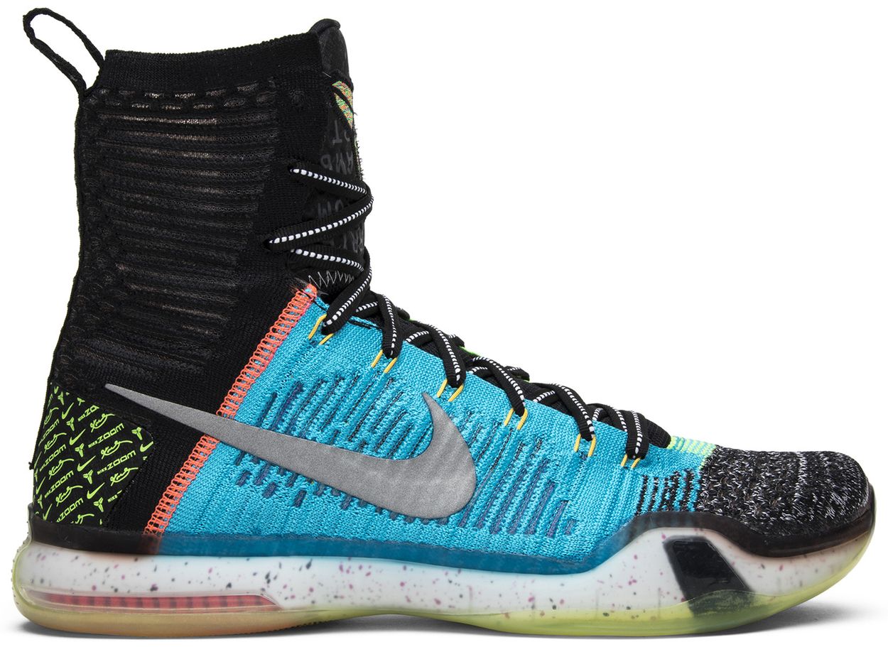 Buy Nike Kobe 10 Elite High 'What The' - 815810 900 | GOAT