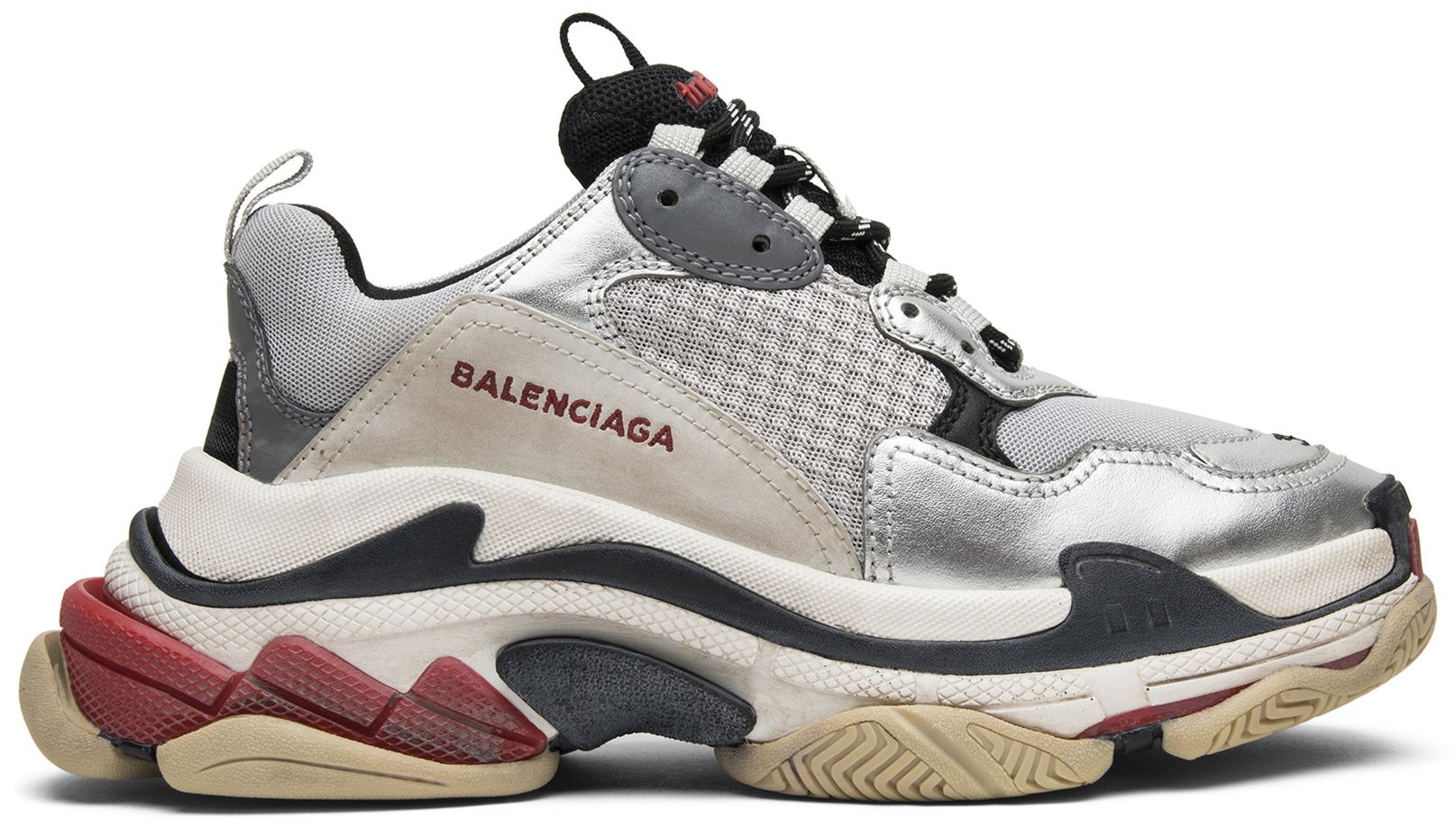 Buy Balenciaga Triple S Sneaker 'Silver' 2018 - 512175 W09O3 1081 | GOAT