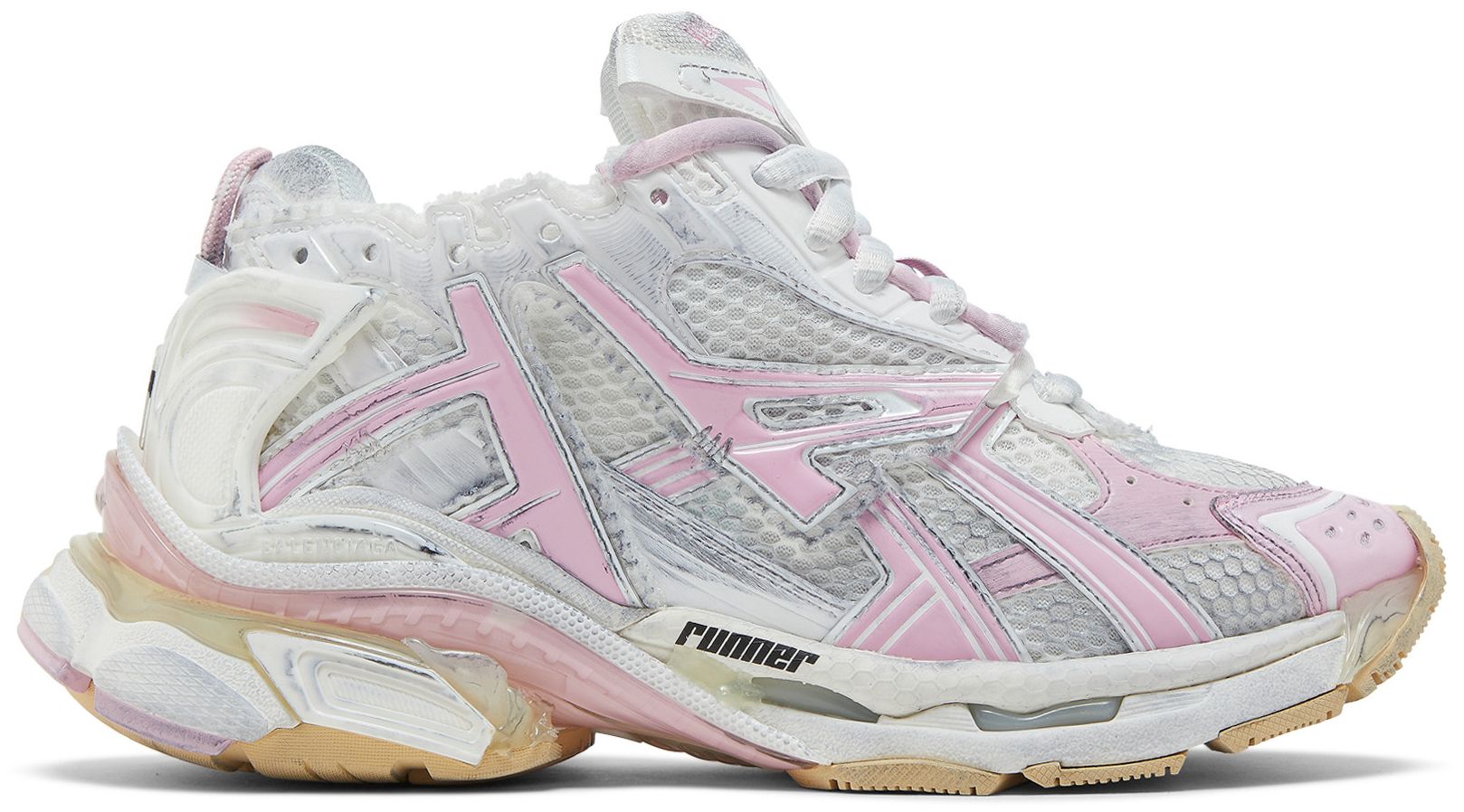 Buy Balenciaga Wmns Runner Sneaker 'White Pink' - 677402 W3RB3 9059 ...