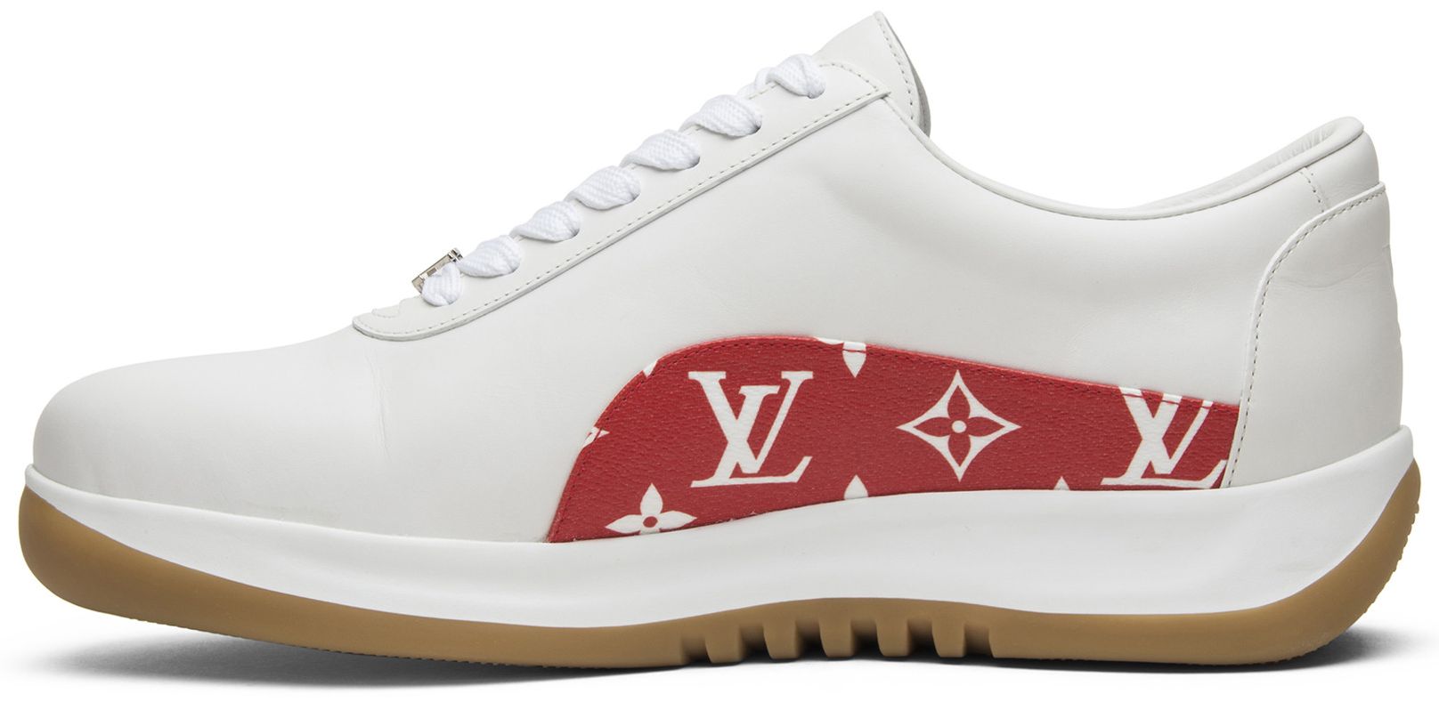 Buy Supreme x Louis Vuitton Sport Sneaker 'Monogram Red' - CL 0147 | GOAT