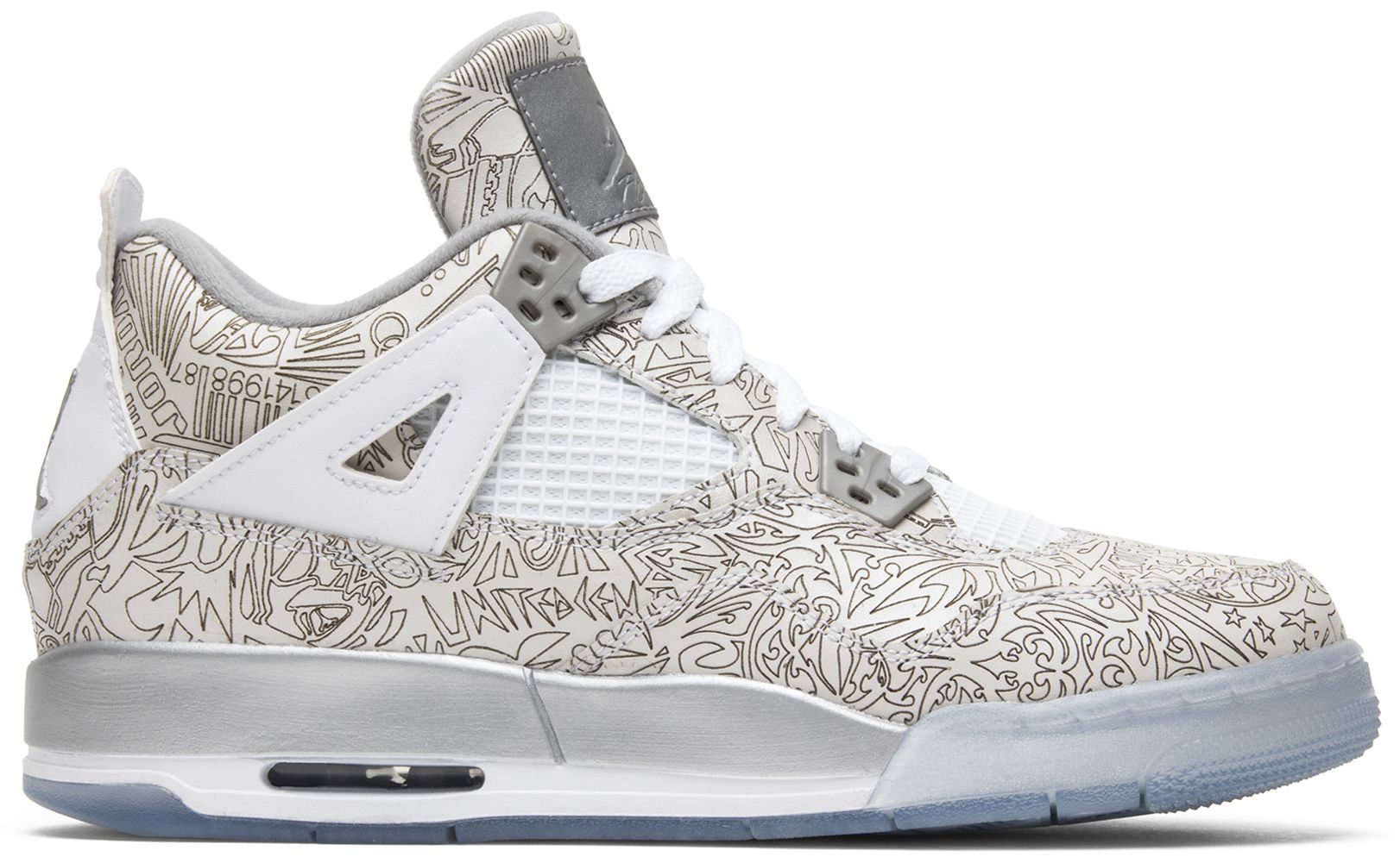 Buy Air Jordan 4 Retro BG '30th Anniversary Laser' - 705334 105 | GOAT