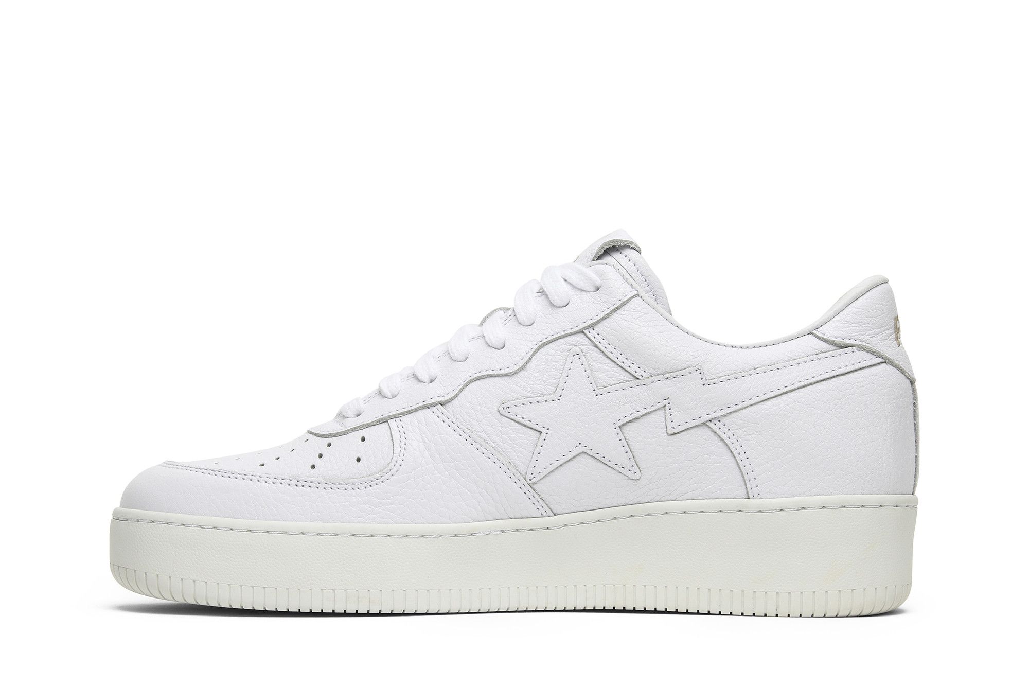 Buy Ronnie Fieg x Bapesta Low 'White' - BA1000 101 | GOAT