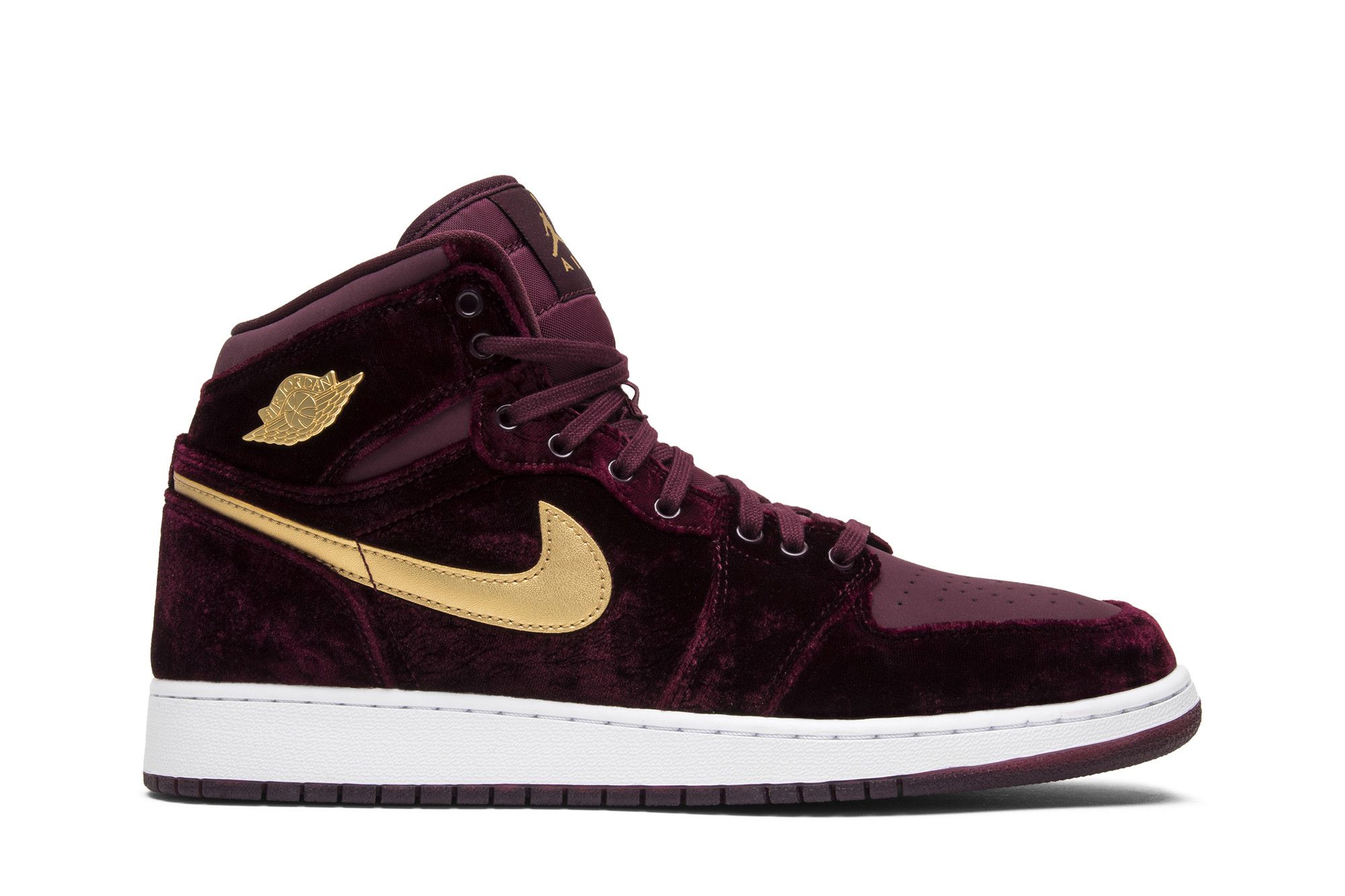Buy Air Jordan 1 Heiress GG 'Velvet' - 832596 640 | GOAT