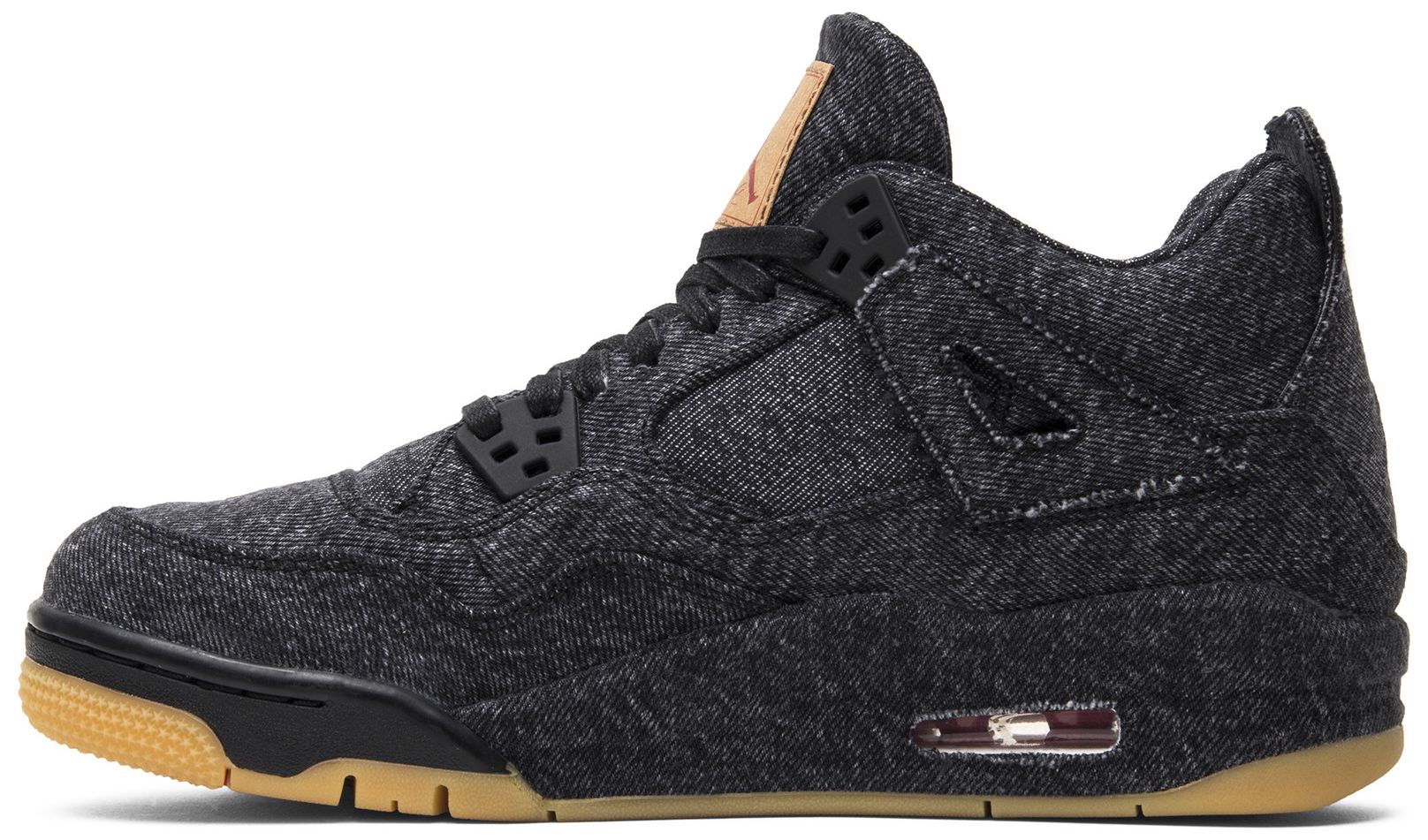 Buy Levi's x Air Jordan 4 Retro GS 'Black Denim' - AQ9103 001 | GOAT
