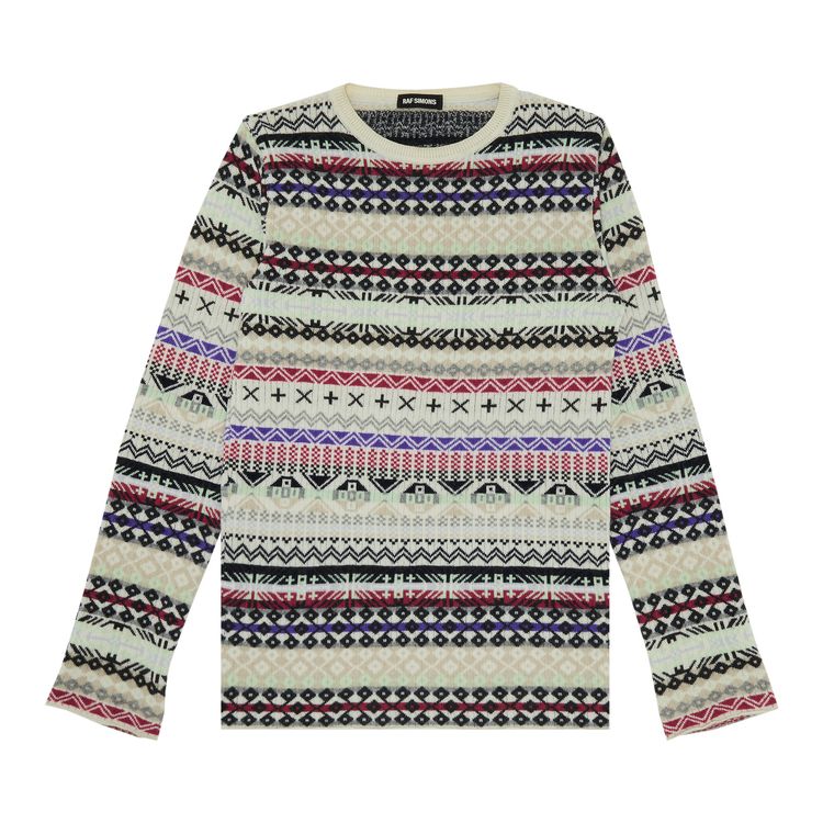Buy Raf Simons Jacquard Knit Jumper 'Multicolor' - 0459 1FW120106JKJ ...