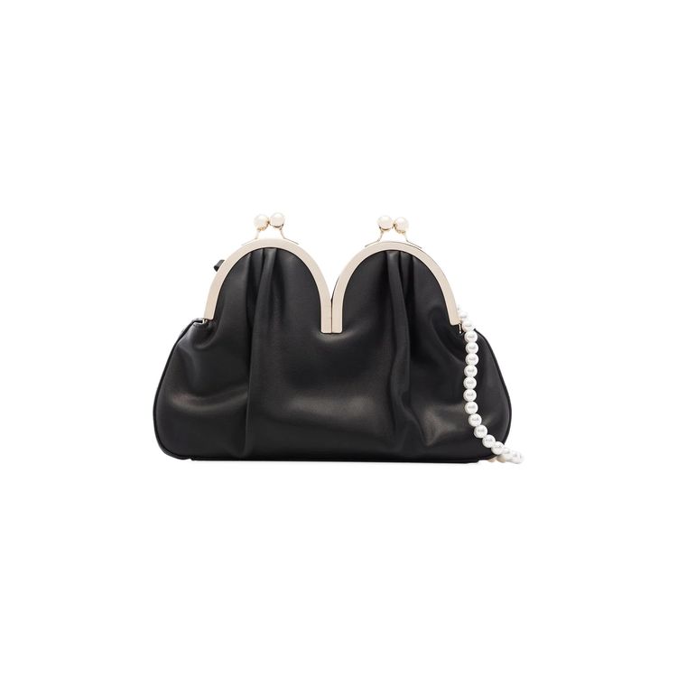 Buy Simone Rocha Medium Double Curve Purse Bag With Crossbody Strap ...