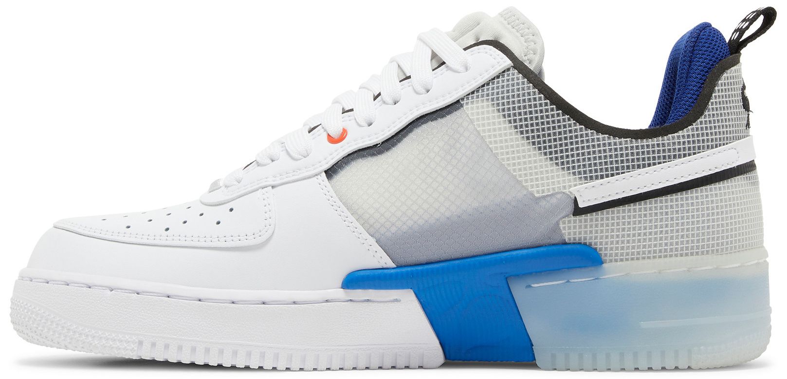 Buy Nike Air Force 1 React 'White Light Photo Blue' - DH7615 101 | GOAT